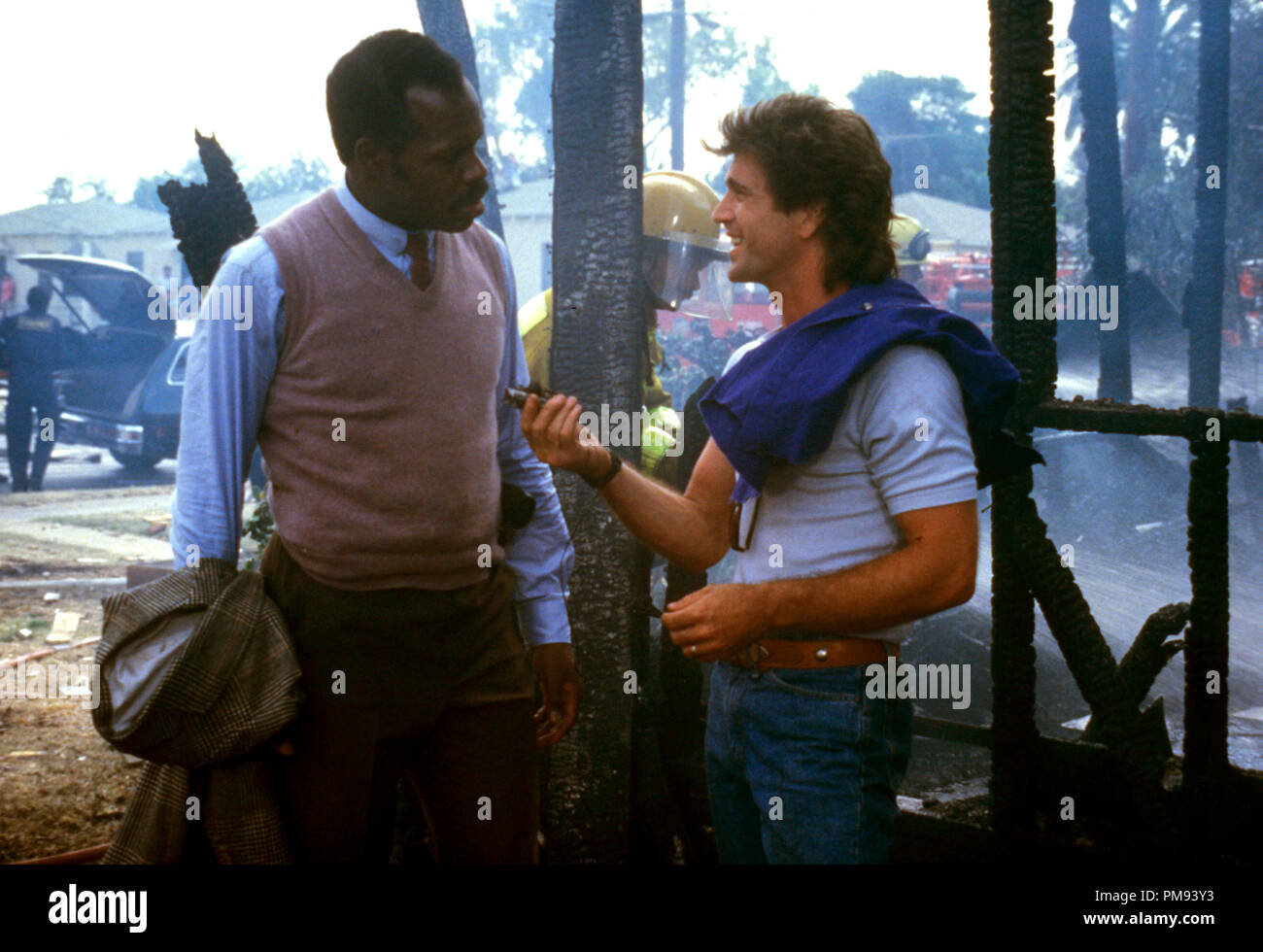 Studio Publicity Still from "Lethal Weapon" Danny Glover, Mel Gibson ...