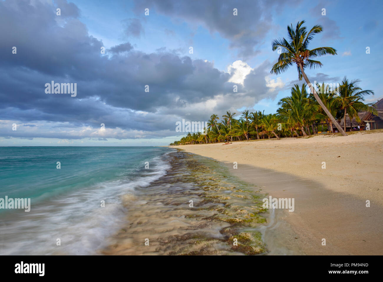 The beach in Le Morne Brabant, Mauritius Stock Photo - Alamy