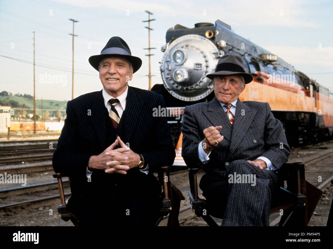 Studio Publicity Still from "Tough Guys" Burt Lancaster, Kirk Douglas © 1986 Touchstone Pictures ...