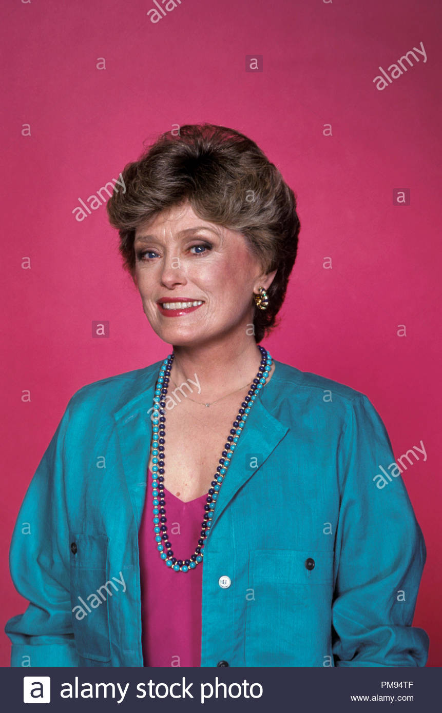 Golden Girls Tv Rue Mcclanahan High Resolution Stock Photography and ...