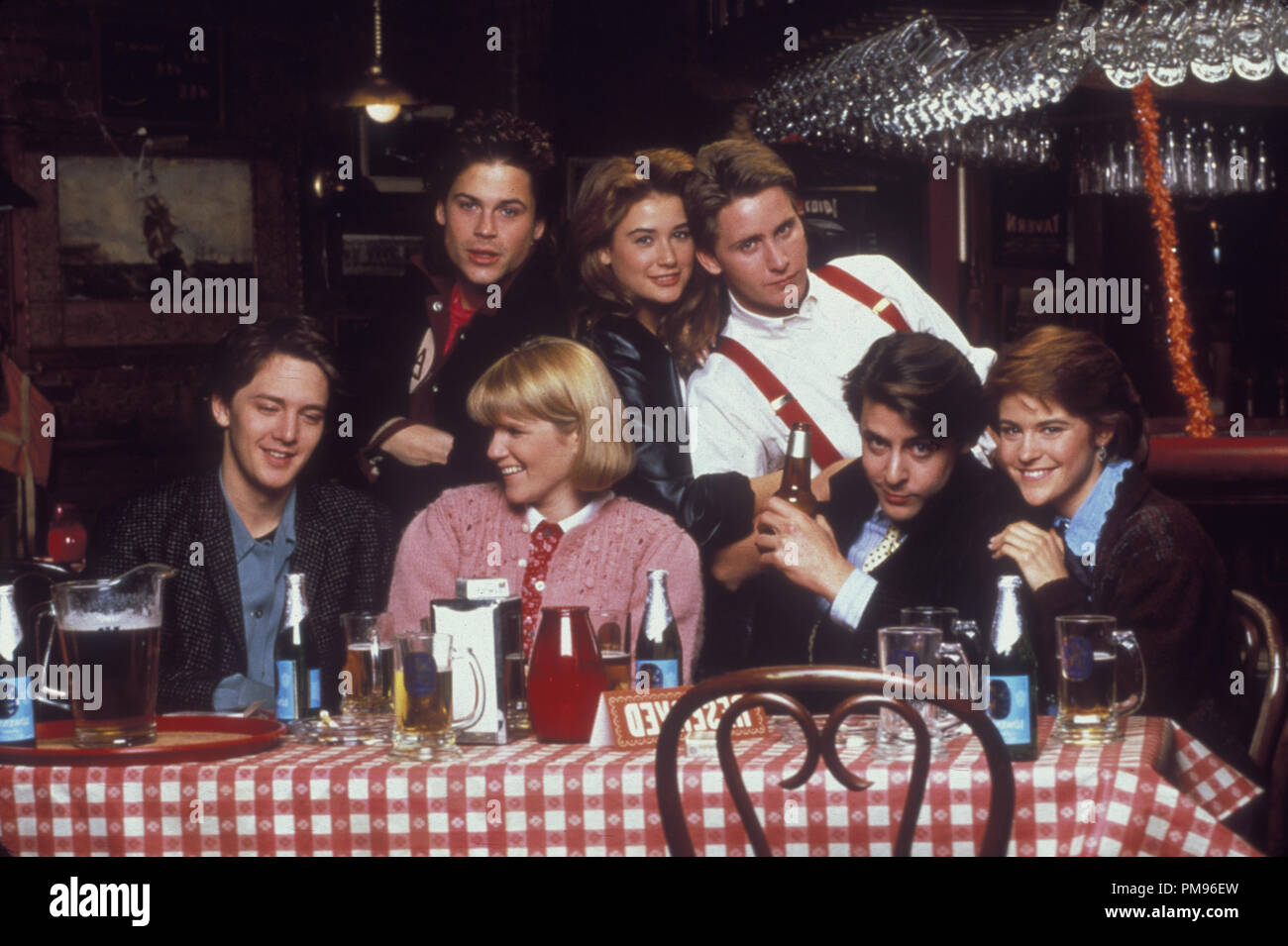 Judd nelson ally sheedy st elmos hi-res stock photography and images ...