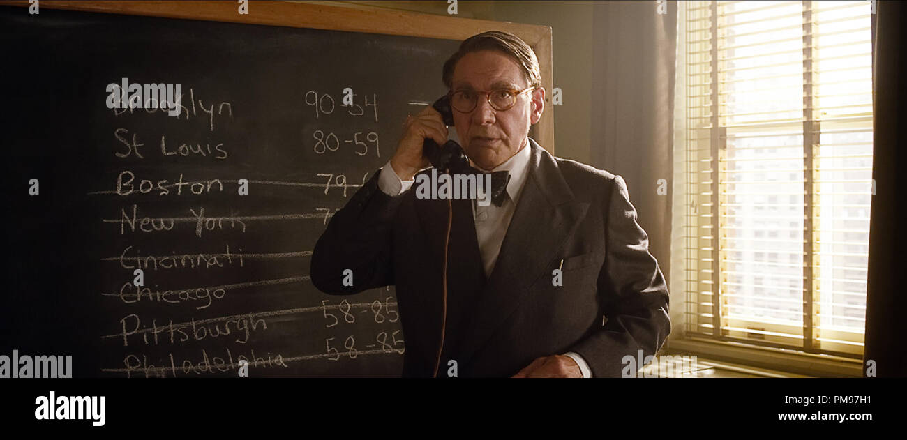 HARRISON FORD as Branch Rickey in Warner Bros. Pictures’ and Legendary ...