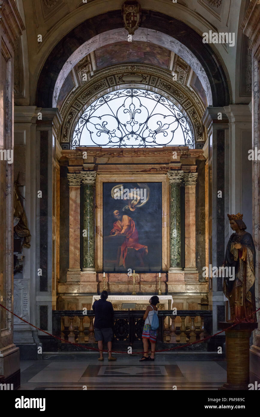 Contarelli chapel rome hi-res stock photography and images - Alamy