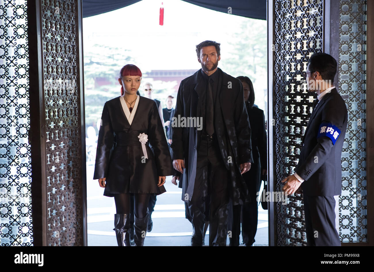 THE WOLVERINE. Steely bodyguard Yukio (Rila Fukushima) accompanies ...