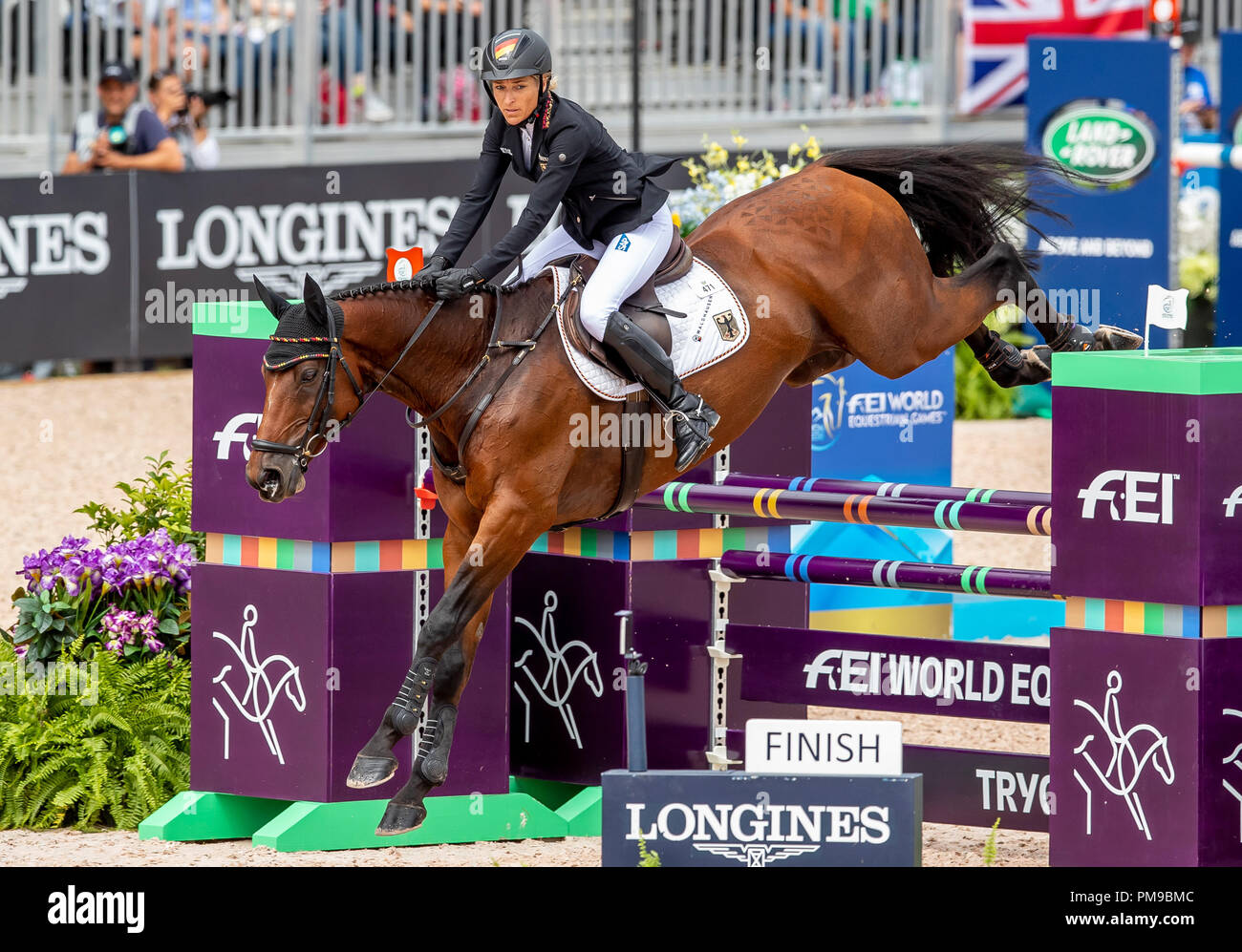 17 September 2018, US, Tryon: Equestrian sport: World Eventing ...