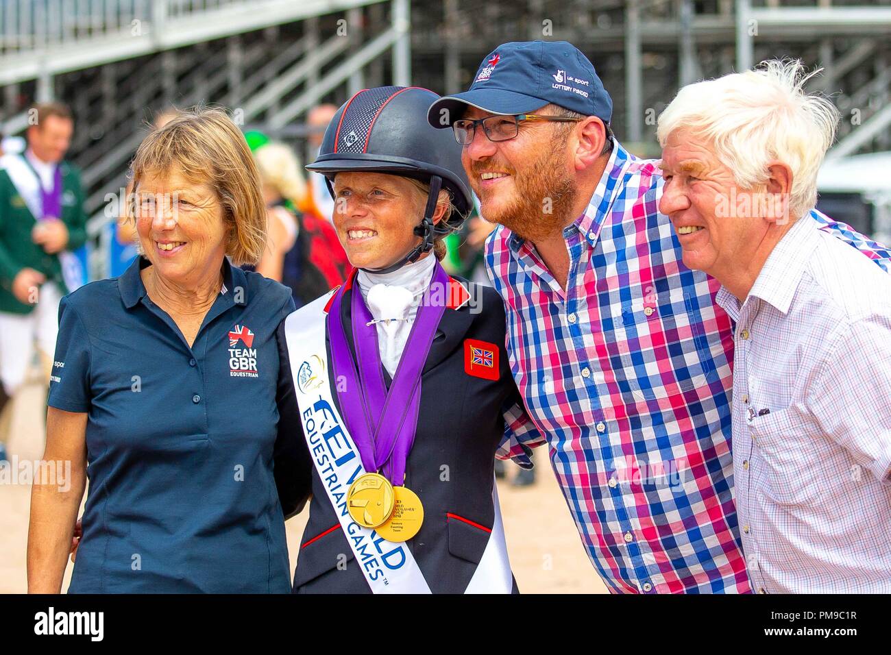Winner. Gold medal. Individual. Team. Ros Canter. GBR. Parents and ...