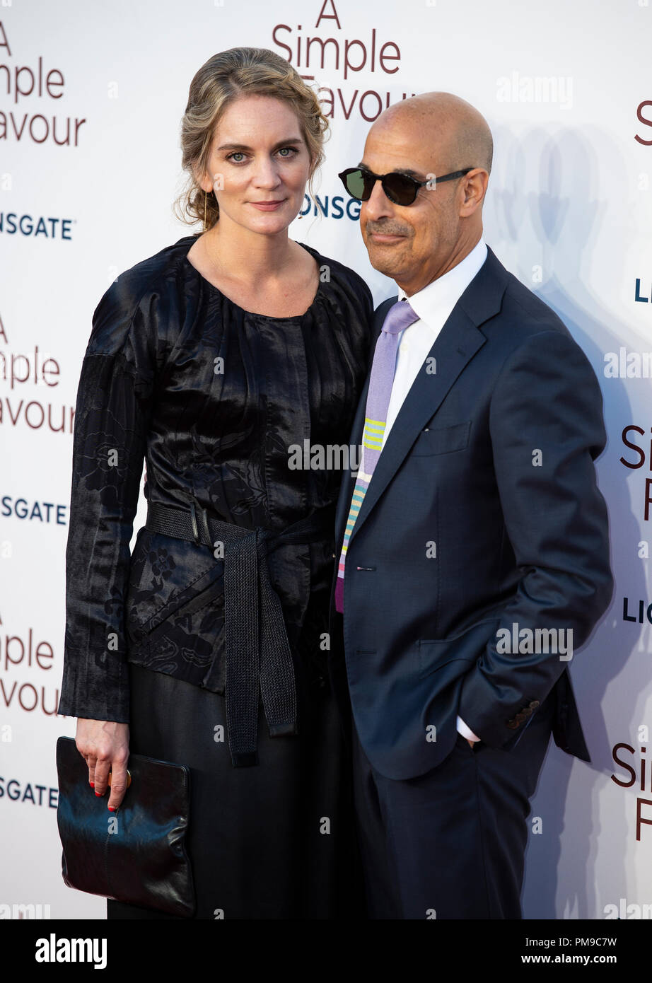 A Simple Favor, UK Premiere. VIP Arrivals Stock Photo - Alamy