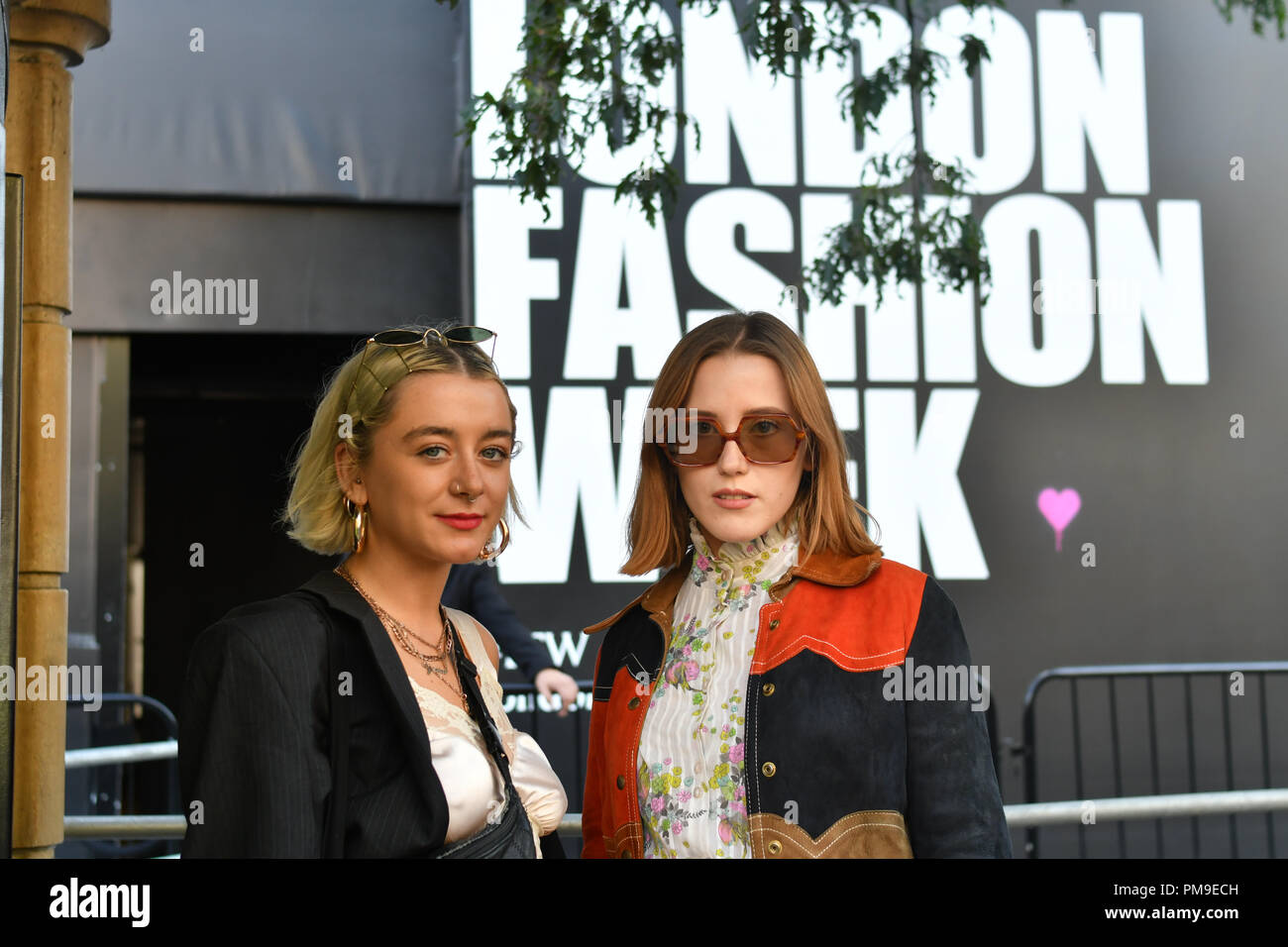 London, UK. 17th Sep 2018. JESS DOOLAN,Mary Anne Costello attend London ...