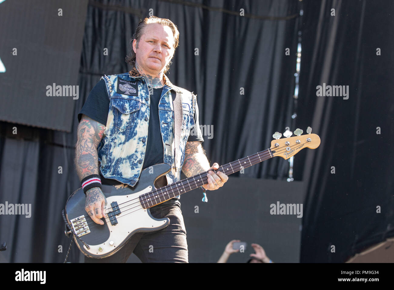 Chicago, Illinois, USA. 16th Sep, 2018. GEOFF KRESGE of Fear during ...
