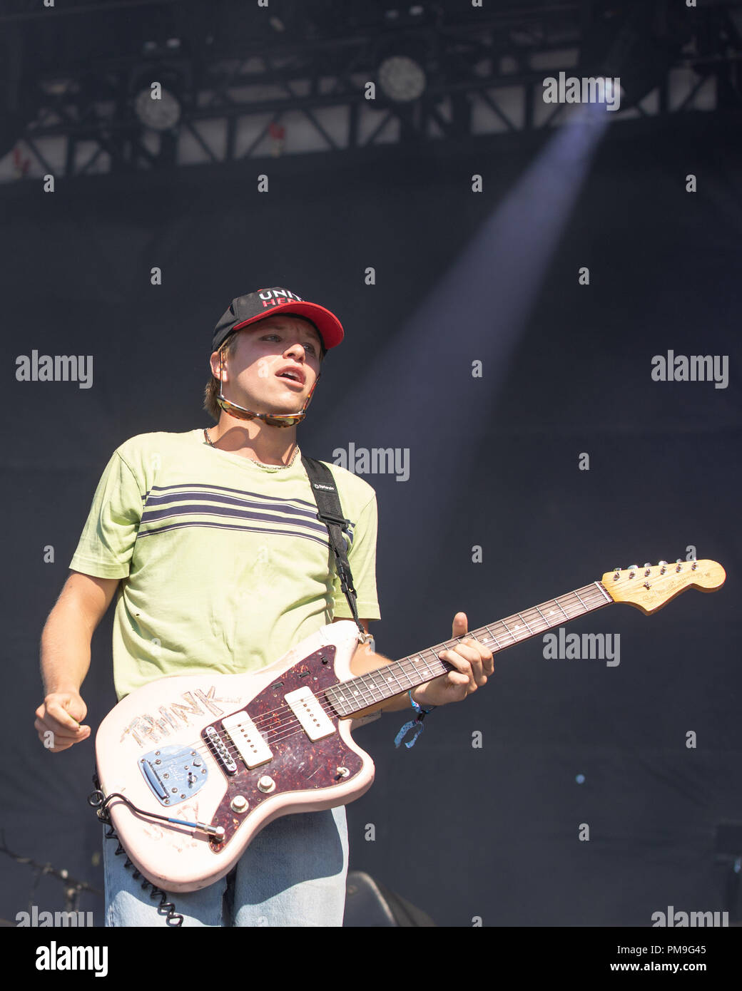 Chicago, Illinois, USA. 16th Sep, 2018. COLE BECKER of SWMRS during ...