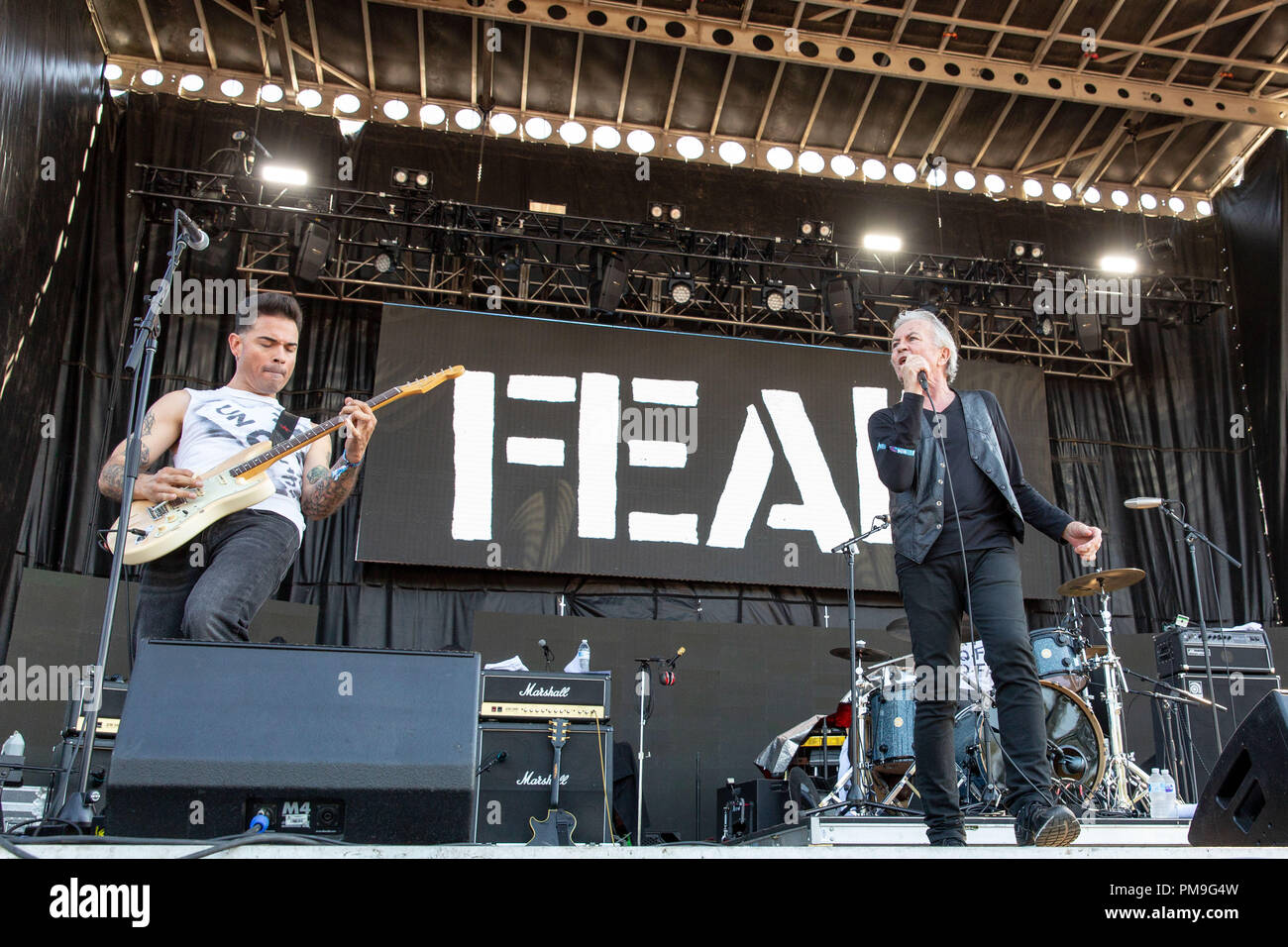 Chicago, Illinois, USA. 16th Sep, 2018. ERIC RAZO and LEE VING of Fear ...