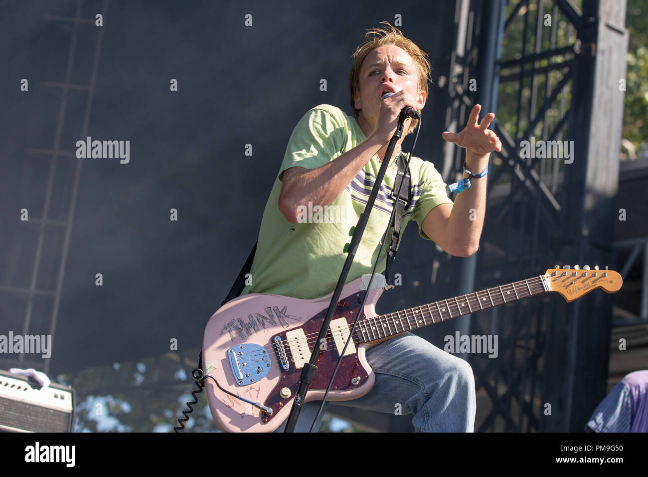 Chicago, Illinois, USA. 16th Sep, 2018. COLE BECKER of SWMRS during ...