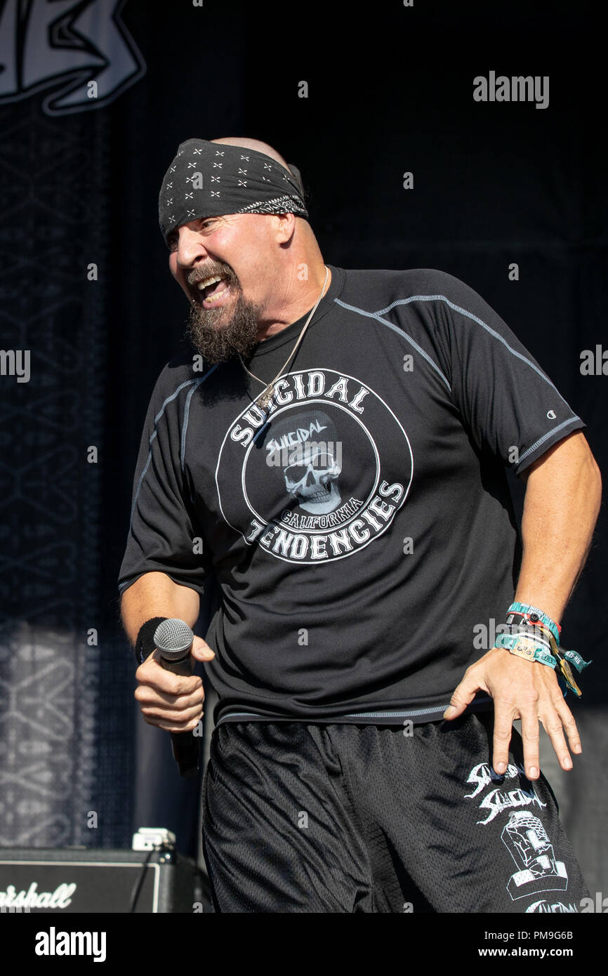 Chicago, Illinois, USA. 16th Sep, 2018. MIKE MUIR of Suicidal ...