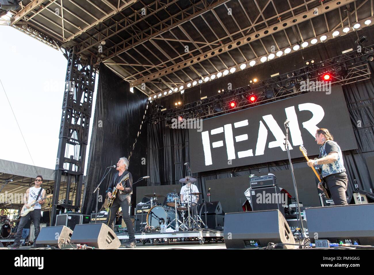 Chicago, Illinois, USA. 16th Sep, 2018. ERIC RAZO, LEE VING, SPIT STIX ...