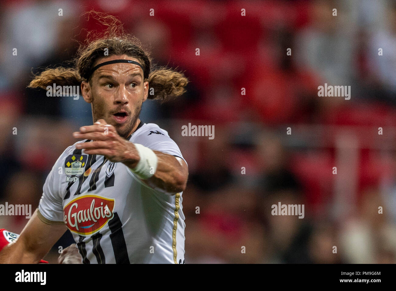 Mateo Pavlovic (Angers) during the French "Ligue 1" match between Dijon ...
