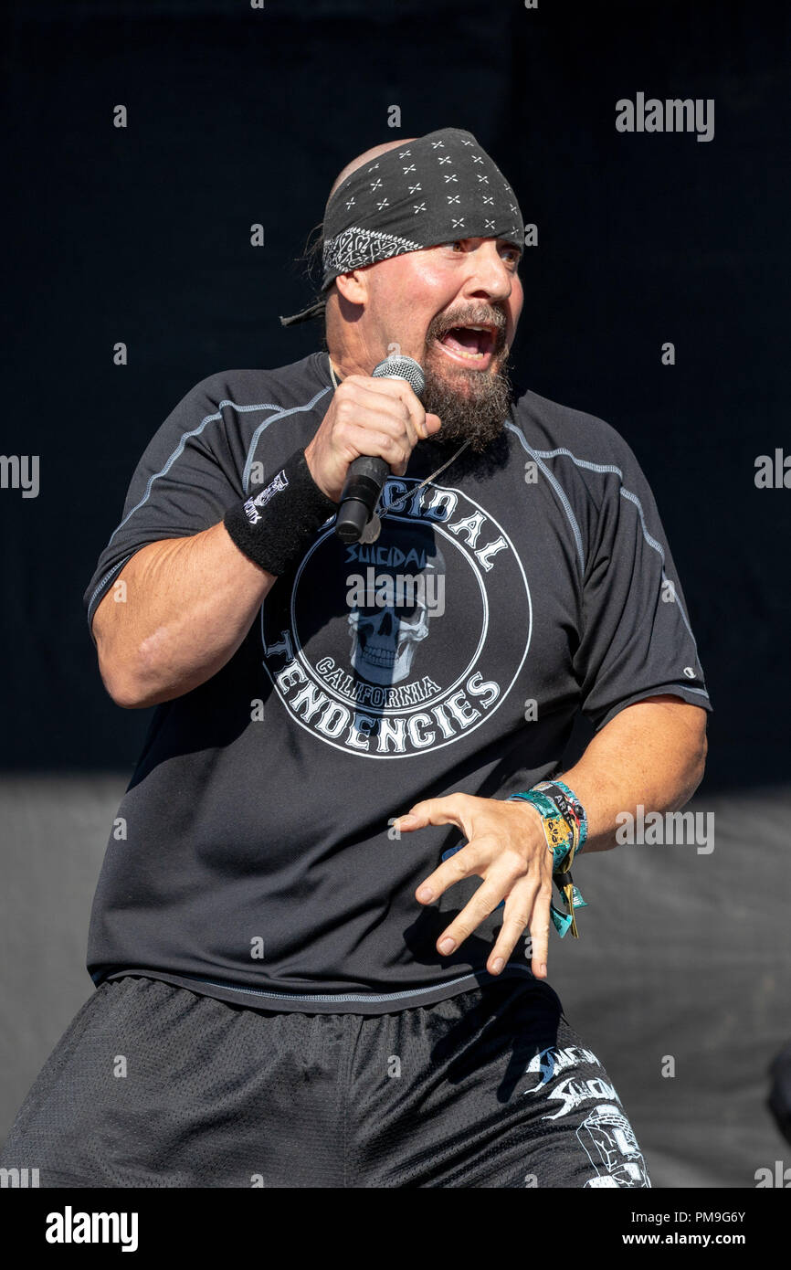 Chicago, Illinois, USA. 16th Sep, 2018. MIKE MUIR of Suicidal ...