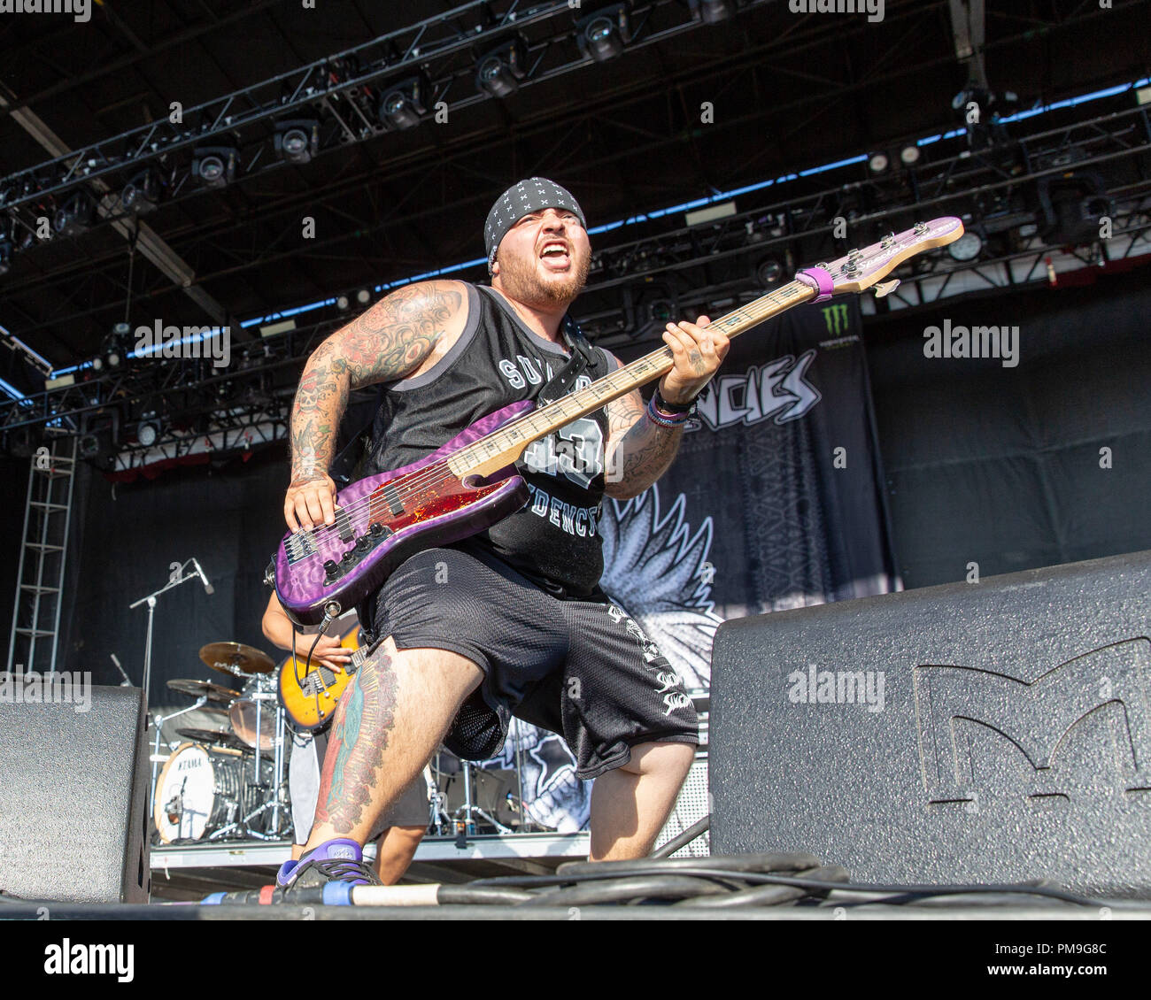 Chicago, Illinois, USA. 16th Sep, 2018. RA DIAZ of Suicidal Tendencies ...