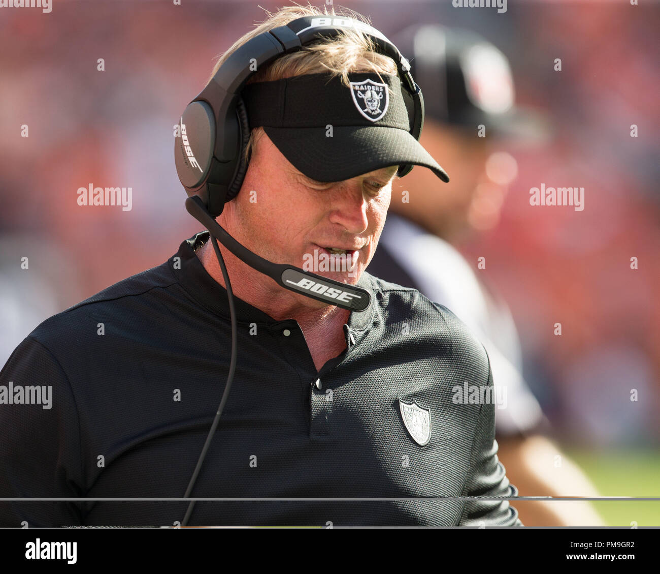 Oakland raiders head coach jon hi-res stock photography and images - Alamy