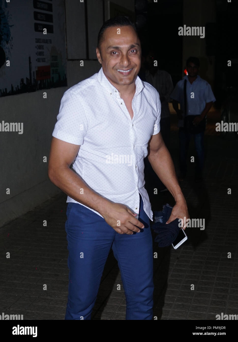 Bollywood actor rahul bose mumbai interview hi-res stock photography ...