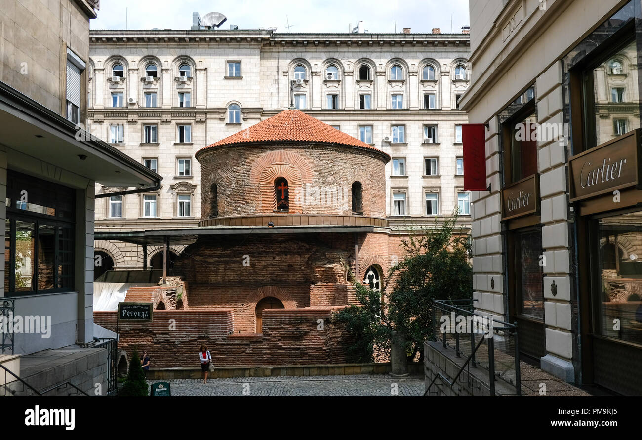 Sofia, Bulgarien. 11th Sep, 2018. 11.09.2018, Bulgaria, Sofia: The red ...