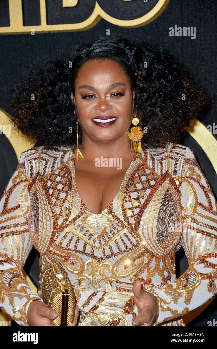 Los Angeles, USA.. September 17, 2018: Jill Scott at The HBO Emmy Party at the Pacific Design ...