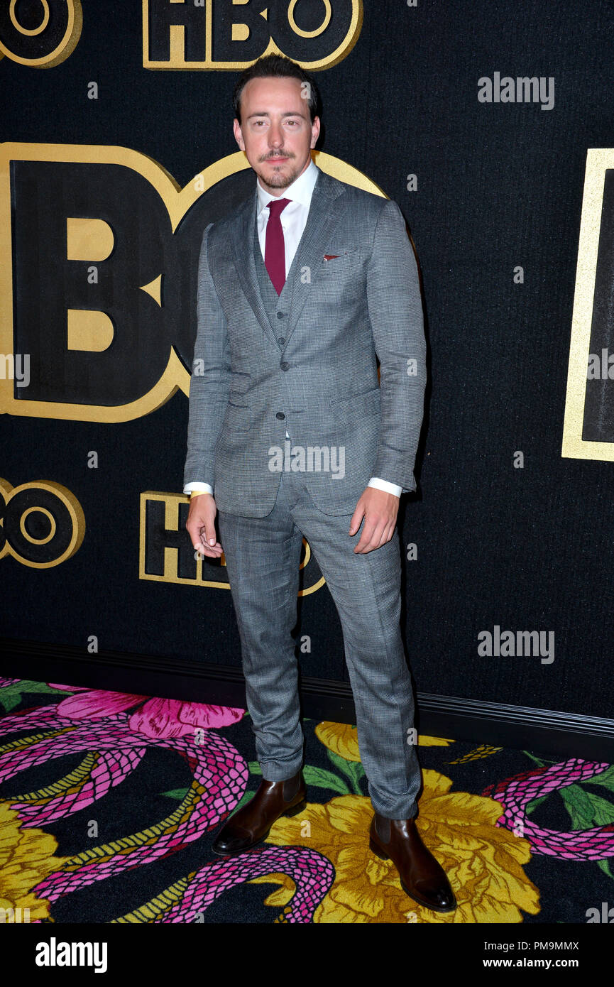 Los Angeles, USA.. September 17, 2018: Chris Coy at The HBO Emmy Party ...