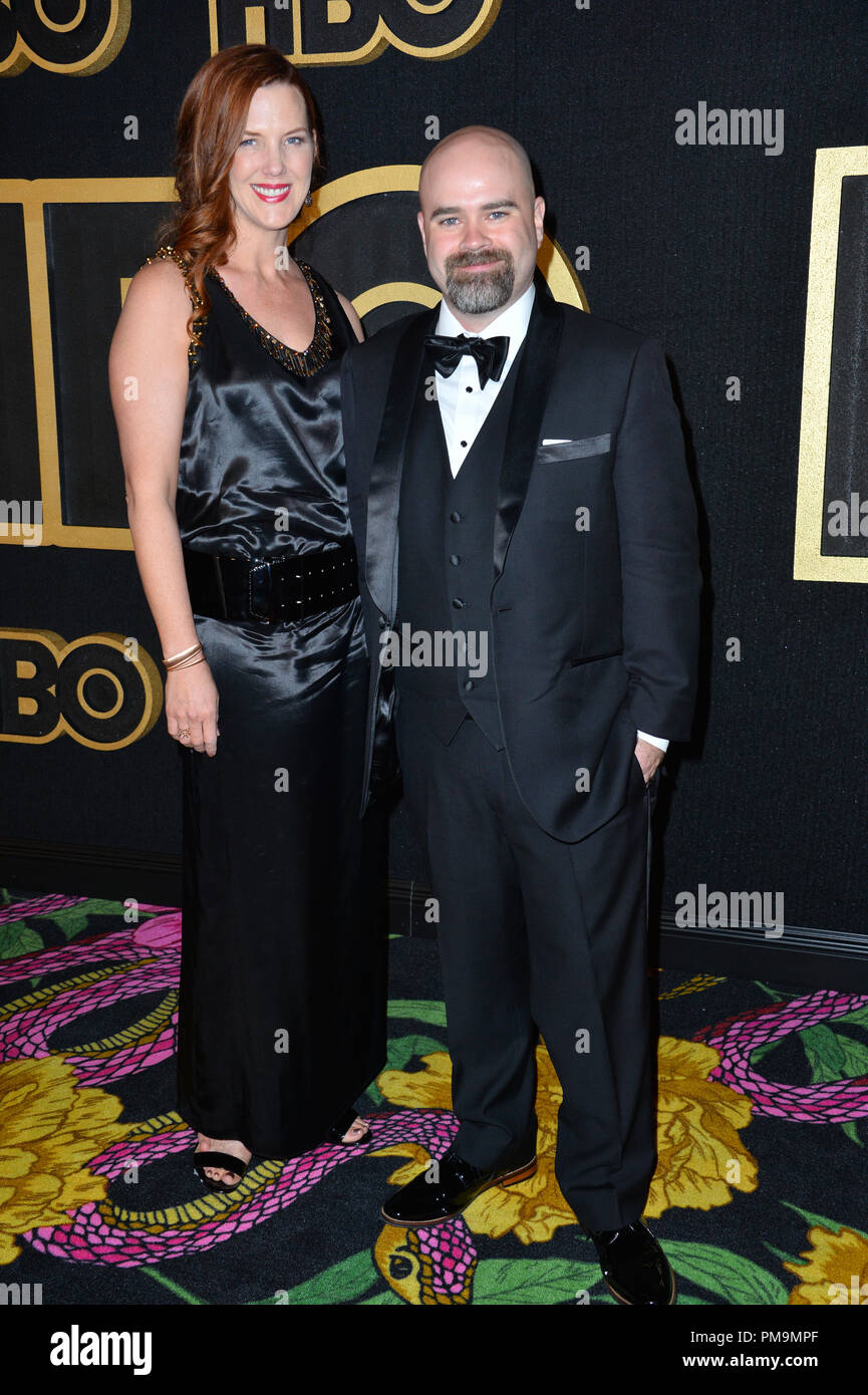 Los Angeles, USA.. September 17, 2018: Mandy Olsen & Bryan Cogman at ...