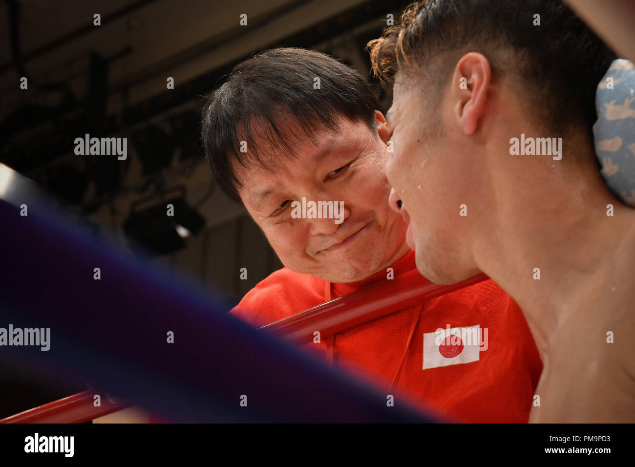 Tokyo, Japan. 11th Sep, 2018. (L-R) Hideyuki Ohashi, Ryo Matsumoto (JPN ...