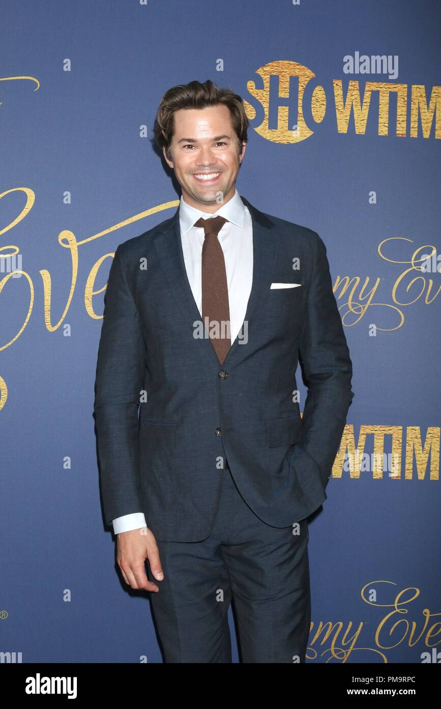 Andrew Rannells at arrivals for Showtime Emmy Eve Nominees Celebration ...