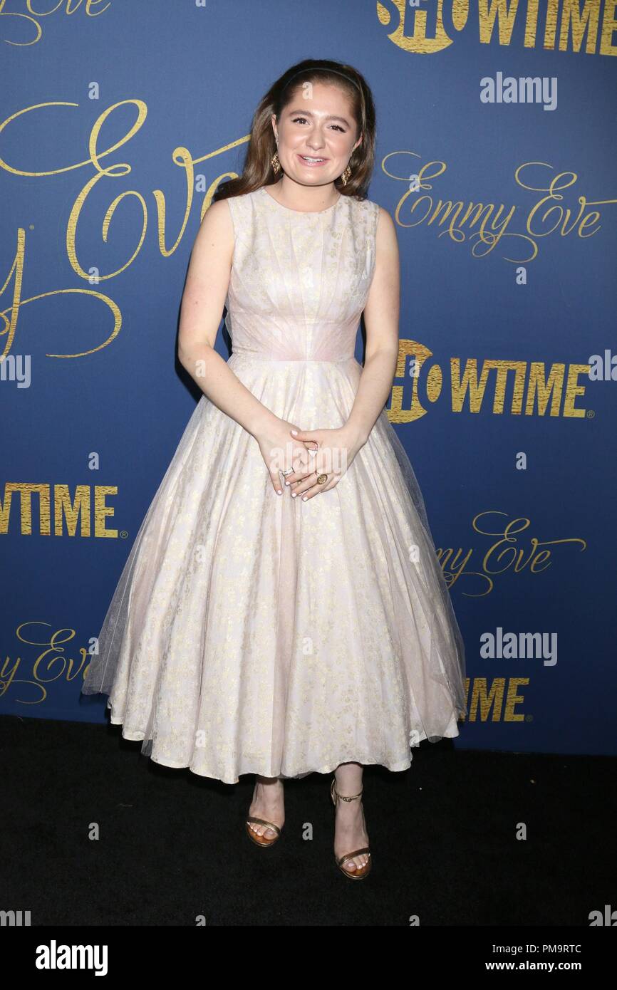 Emma Kenney at arrivals for Showtime Emmy Eve Nominees Celebration ...