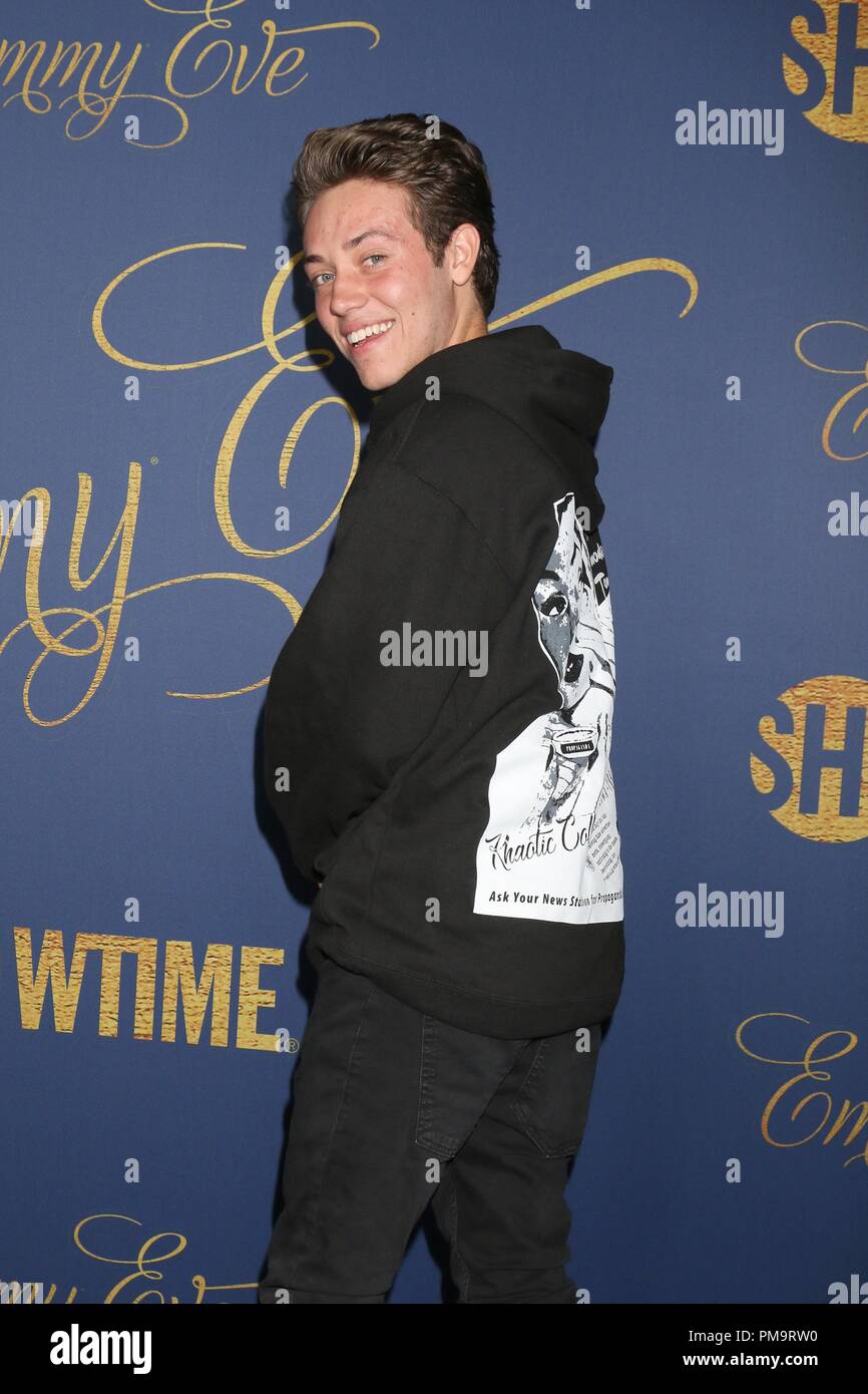 Ethan Cutkosky at arrivals for Showtime Emmy Eve Nominees Celebration ...