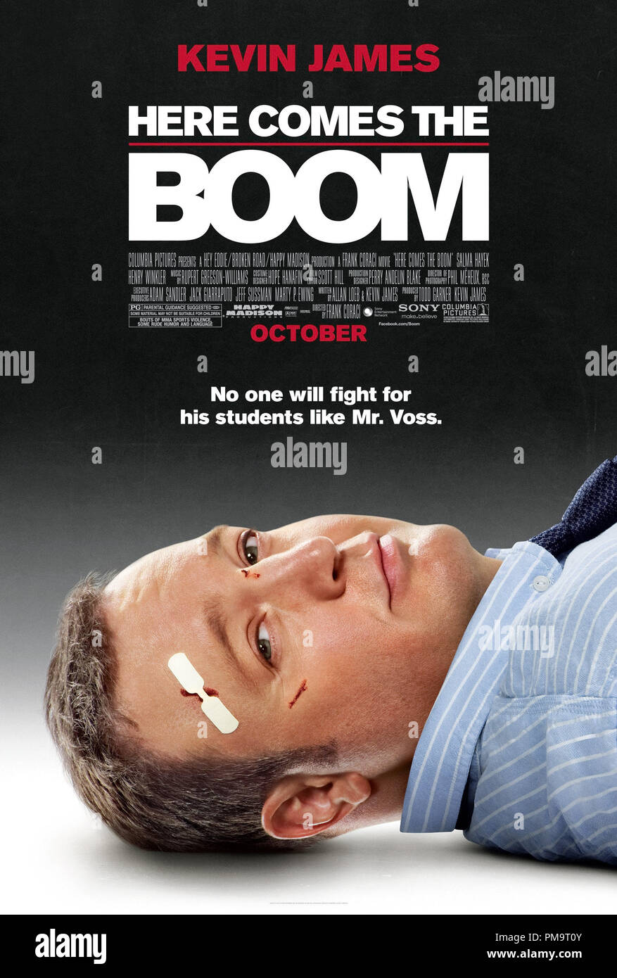 Scott Voss (Kevin James) in Columbia Pictures' HERE COMES THE BOOM ...