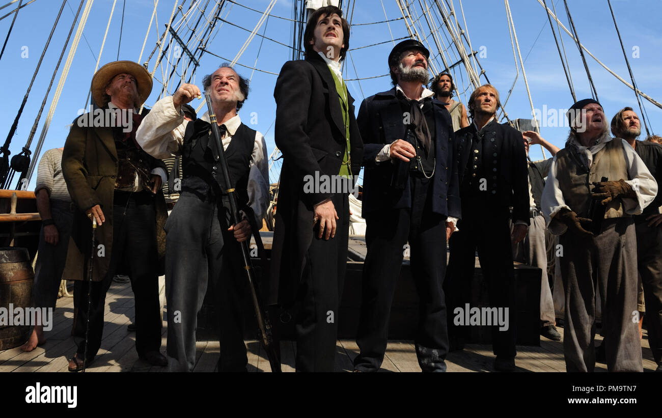 TOM HANKS (far left) as Dr. Henry Goose, JIM STURGESS (center) as Adam ...