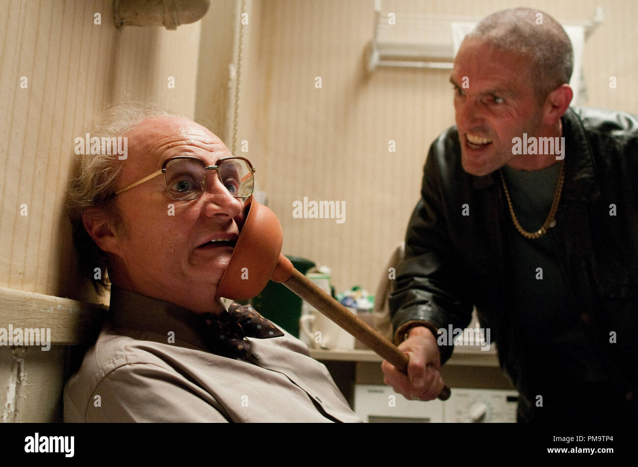 JIM BROADBENT as Timothy Cavendish and LOUIS DEMPSEY as Jarvis Hoggins ...