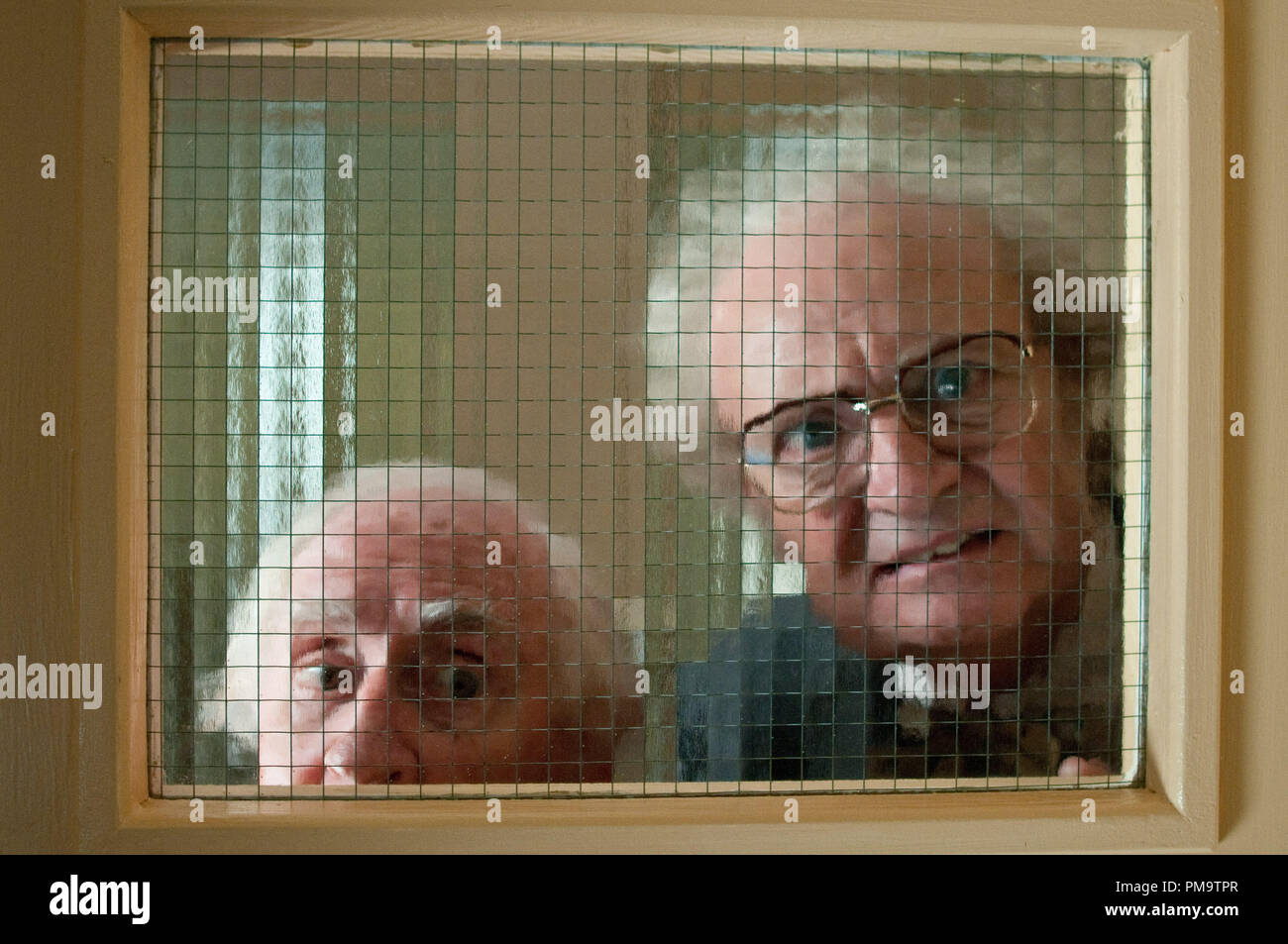 (L-r) ROBERT FYFE as Mr. Meeks and JIM BROADBENT as Timothy Cavendish ...