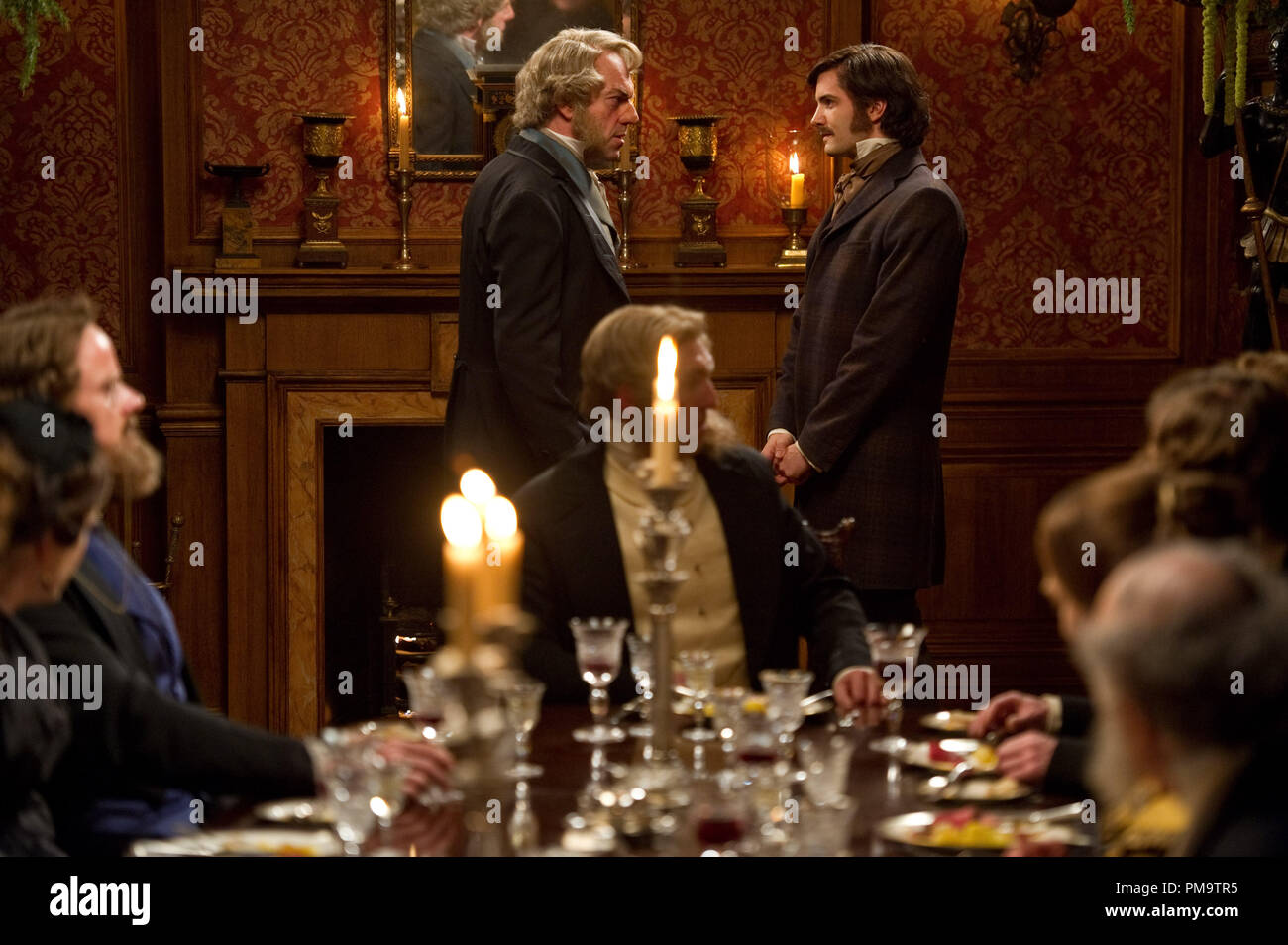 (L-r standing) HUGO WEAVING as Haskell Moore and JIM STURGESS as Adam ...