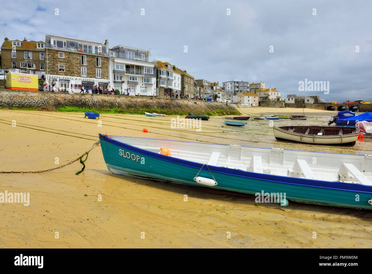 Rowing boat named sloop hi-res stock photography and images - Alamy