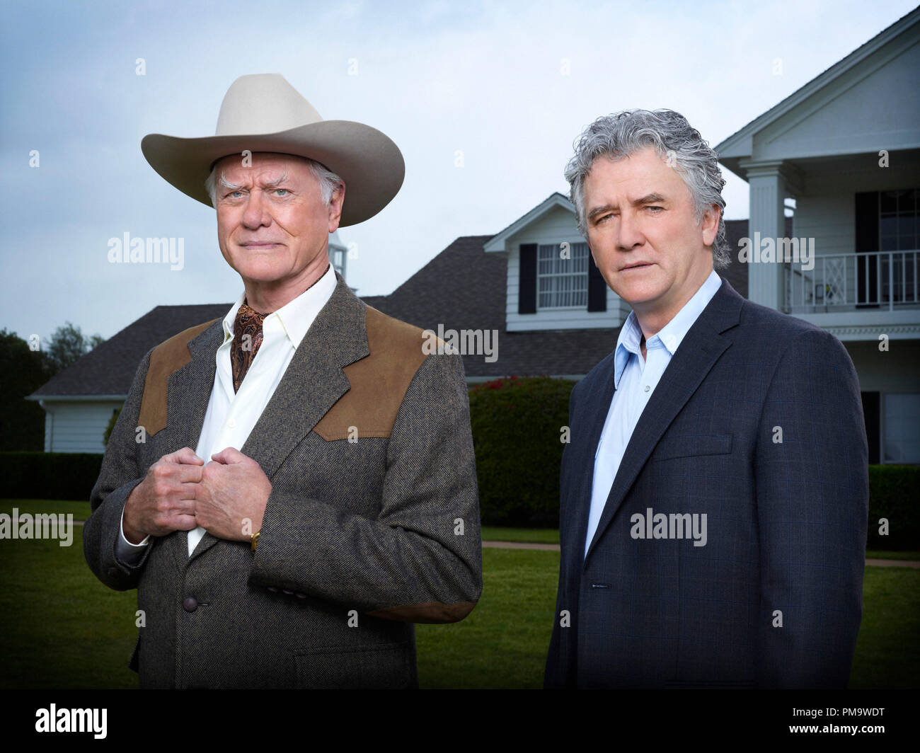 Patrick duffy dallas hagman hi-res stock photography and images - Alamy