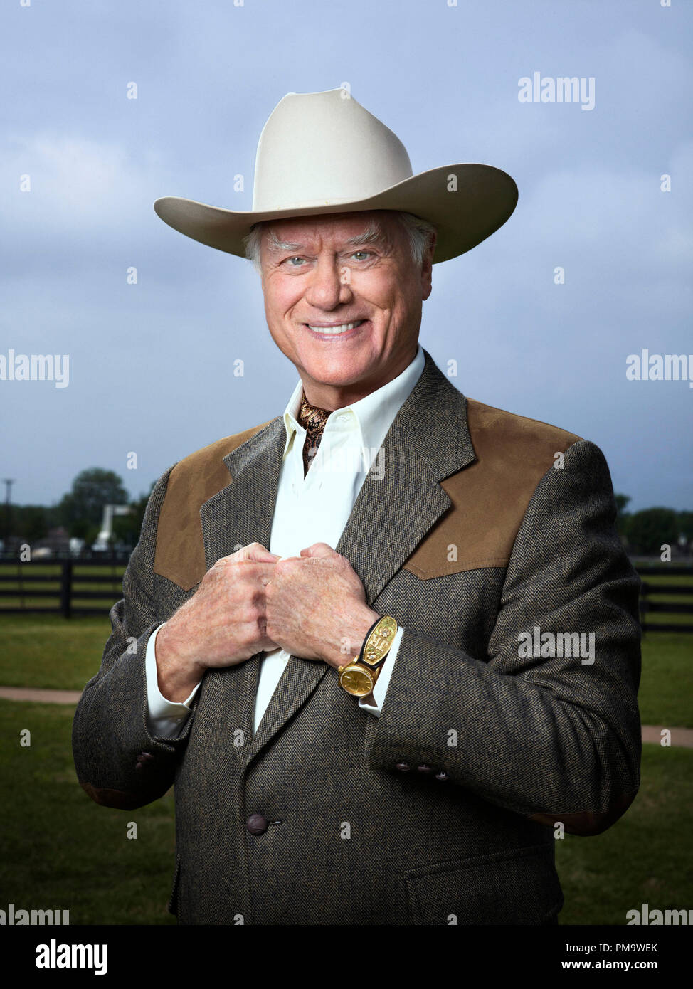 Dallas larry hagman hi-res stock photography and images - Alamy