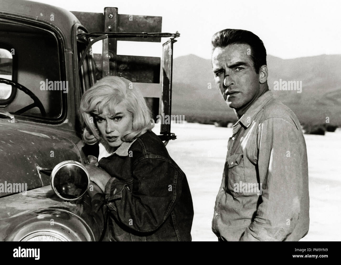 Studio Publicity Still: "The Misfits" Marilyn Monroe, Montgomery Clift ...