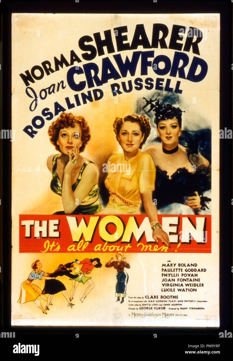 Studio Publicity Still: "The Women" Poster 1939 MGM File Reference ...