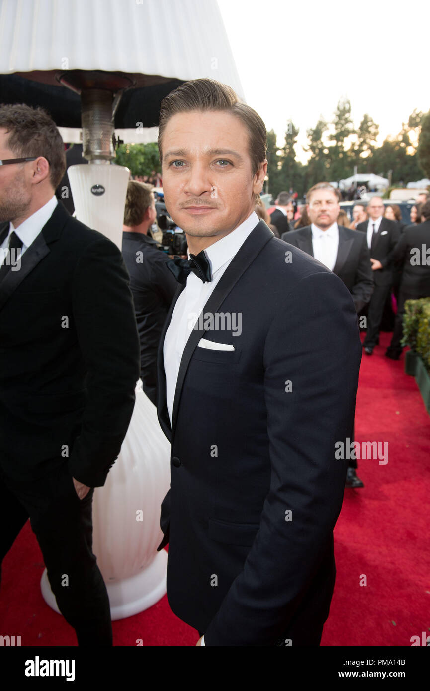 Jeremy Renner attends the 70th Annual Golden Globe Awards at the ...