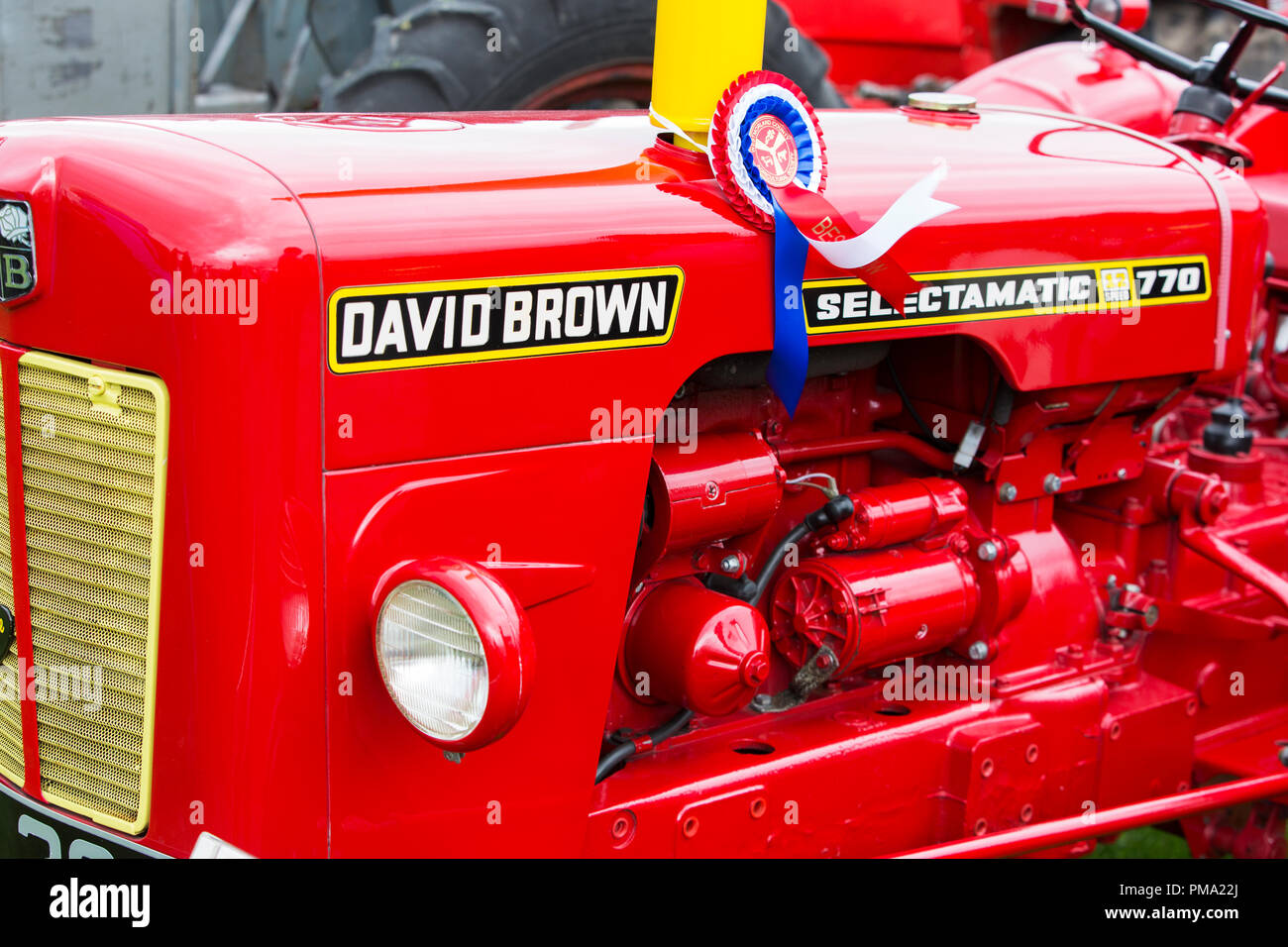 Old vintage david brown tractor hi-res stock photography and images - Alamy