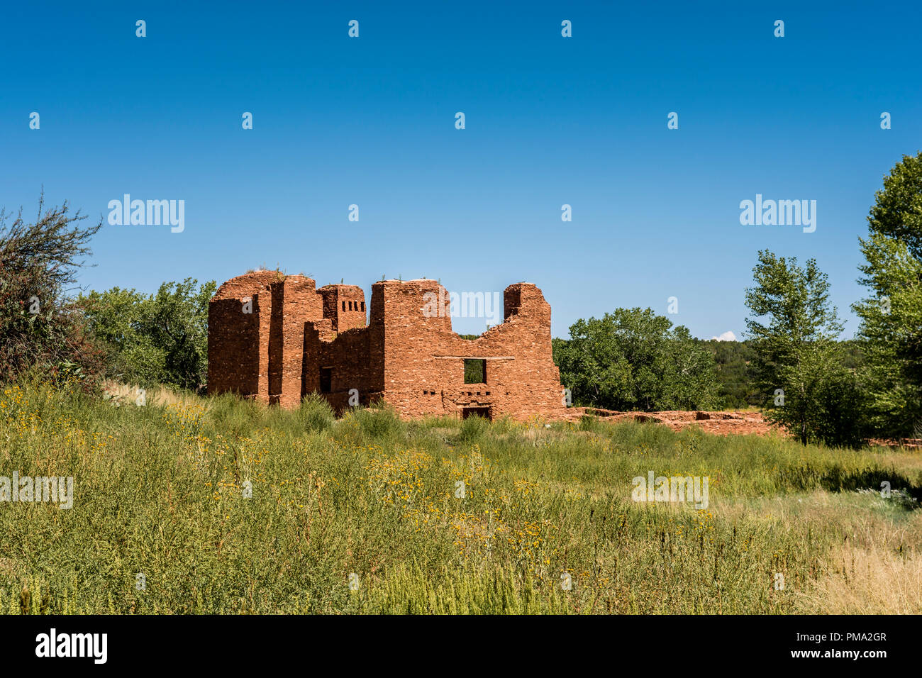 Quarai national monument hi-res stock photography and images - Alamy