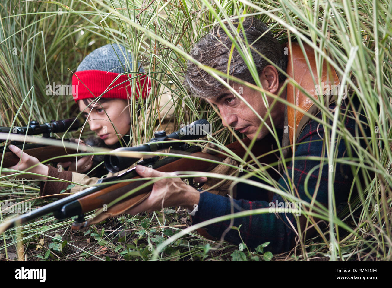Mia Wasikowska as "India" and Dermot Mulroney as "Richard Stoker" on ...