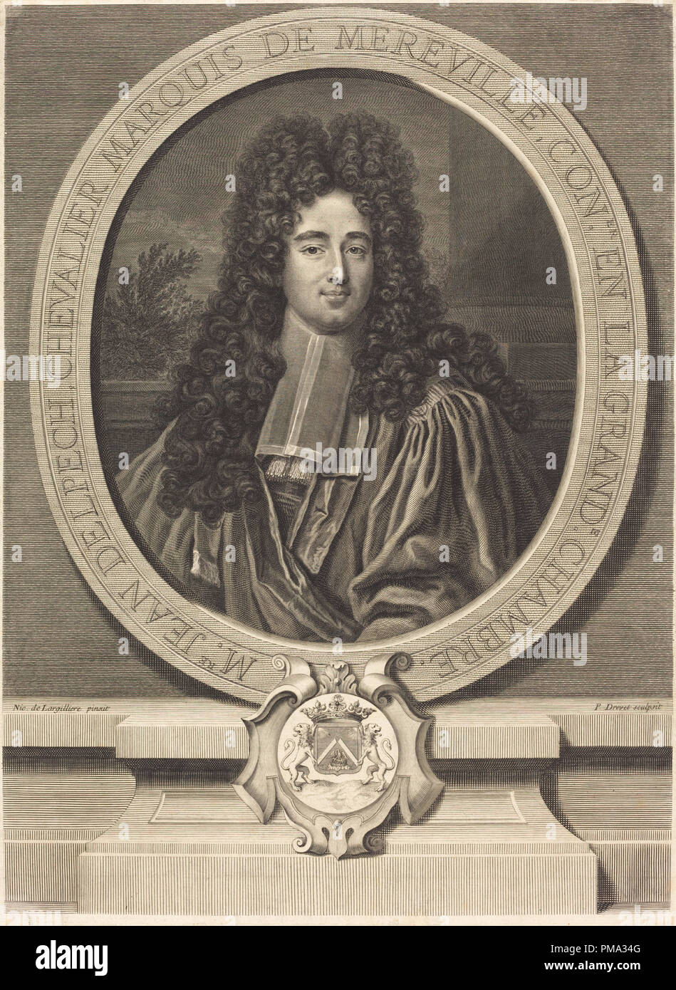 Jean Delpech, Marquis de Méréville. Medium: engraving. Museum: National ...