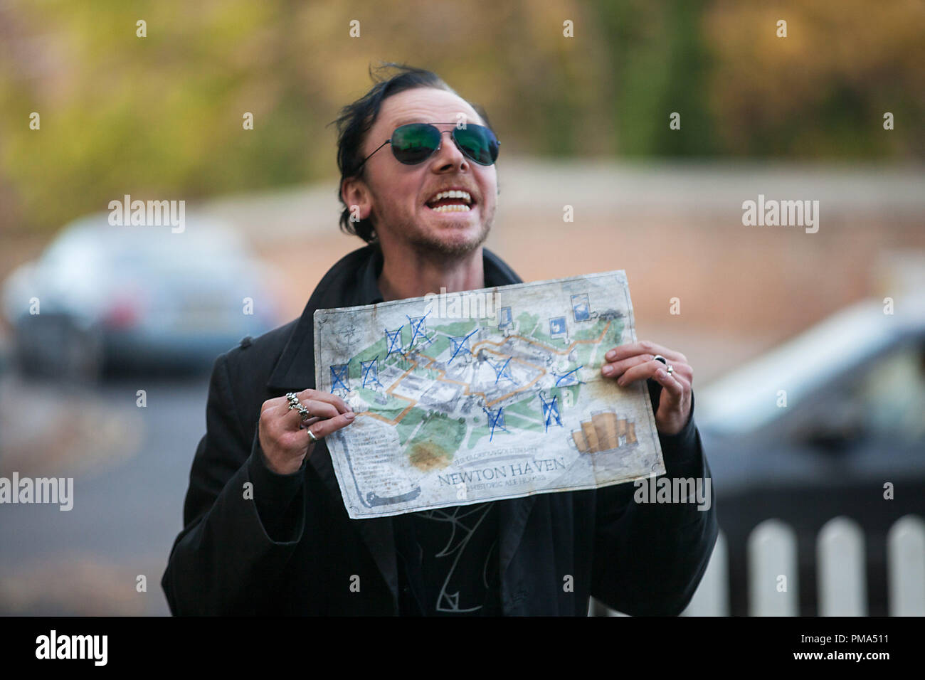 Simon Pegg stars as Gary King in Edgar Wright's new comedy THE WORLD'S ...