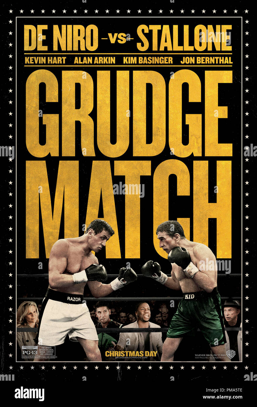 (L-r) SYLVESTER STALLONE as Henry "Razor" Sharp and ROBERT DE NIRO as Billy "The Kid" McDonnen ...