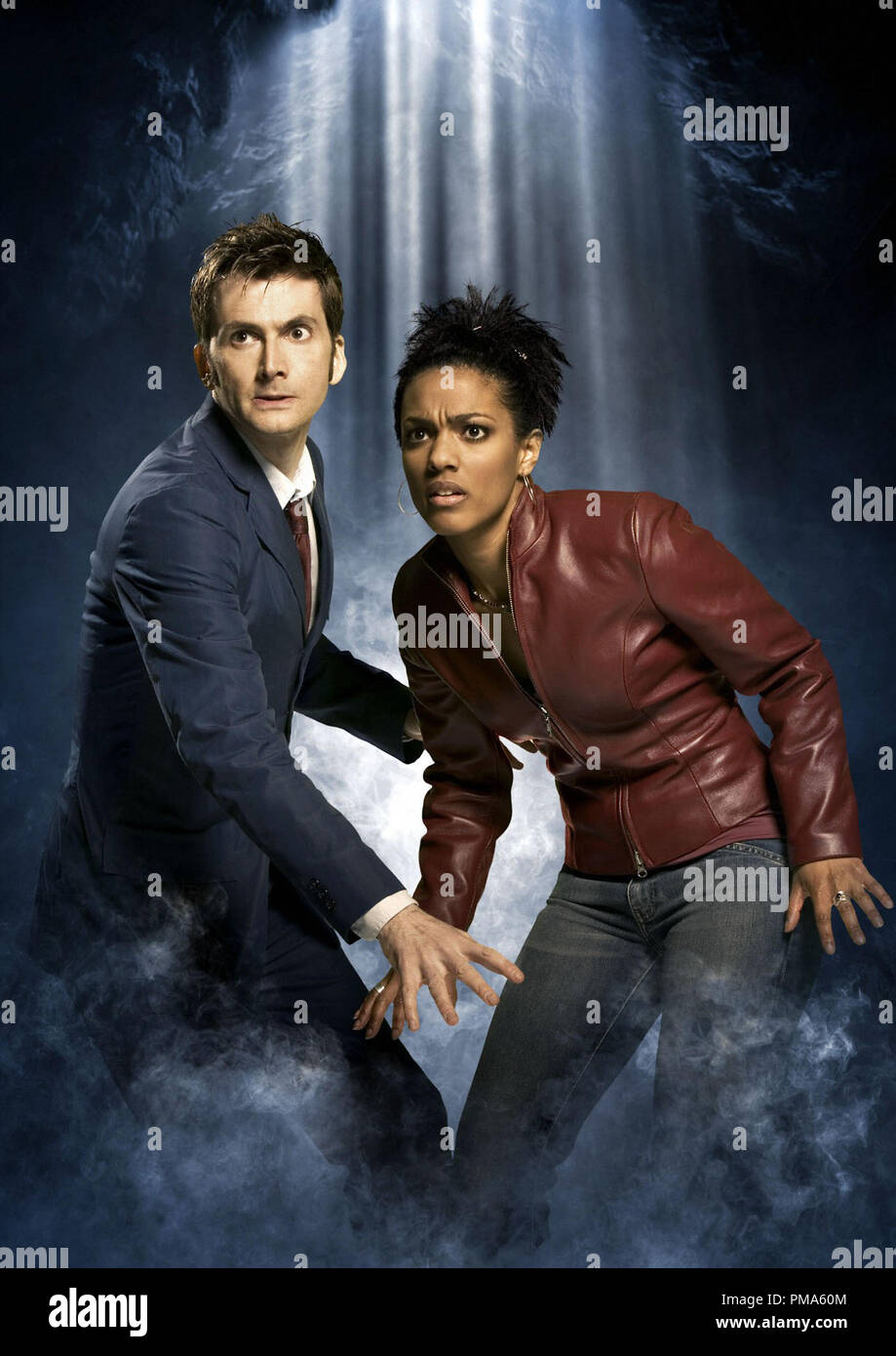 David Tennant and Freema Agyeman "Dr. Who" TV Series (Season 3: 2007 ...