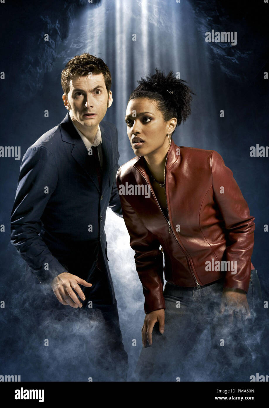 David Tennant and Freema Agyeman "Dr. Who" TV Series (Season 3: 2007 ...